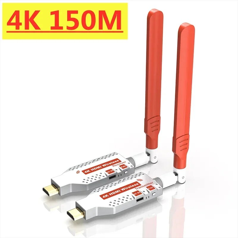 Беспроводной HDMI передатчик приемник 4K 150M