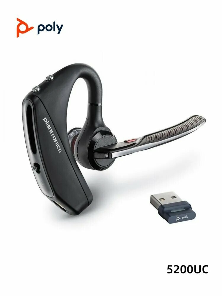 Plantronics Наушники беспроводные с микрофоном, черный матовый
