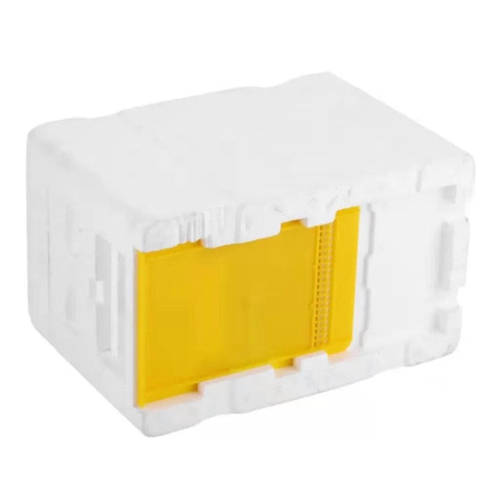 Ульи для пчел-маток из пенопласта с деревянным каркасом из кедра, размеры 24 16,5 15 см