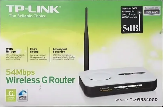 Wi-Fi роутер TP-LINK (TL-WR340GD)