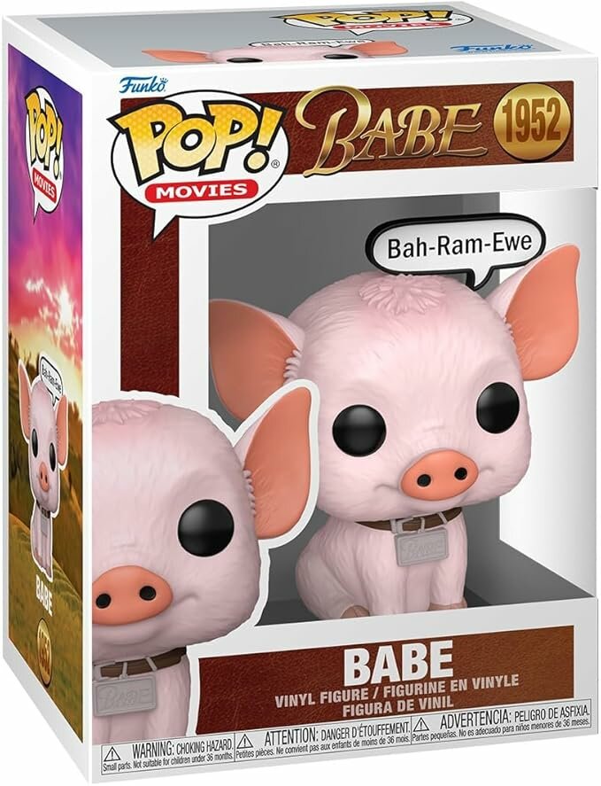 Фигурки Funko Pop Movies - Коллекционная фигурка Babe The Pig - Фанко 1952