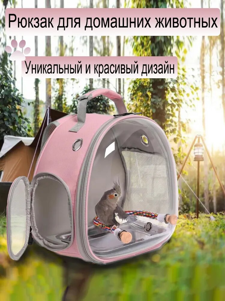 Портативная Рюкзак переноска для Птицы, инструменты для отлова птиц