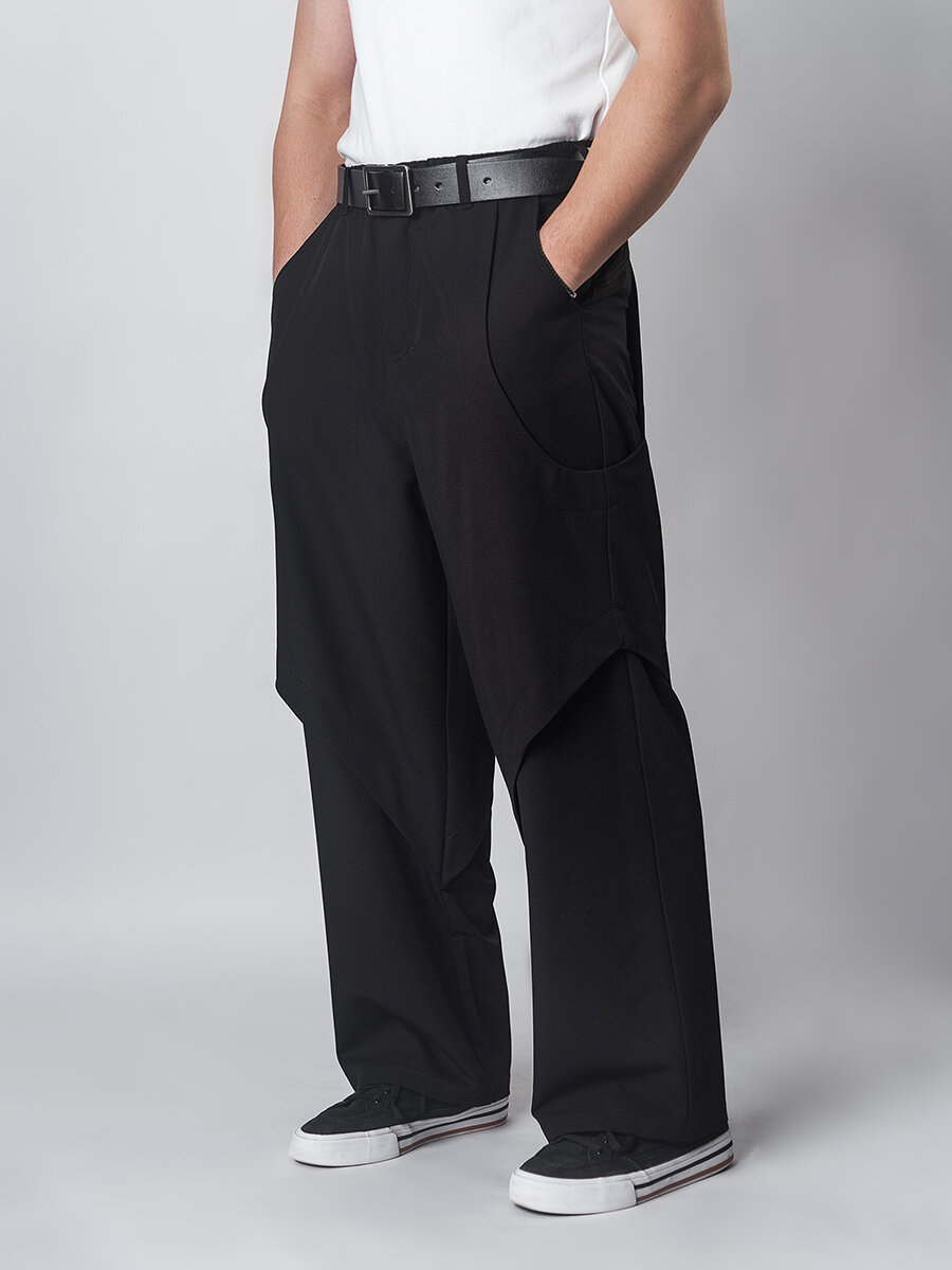 Брюки трубы Дизайнерские брюки, Коллекция весна-лето 2026