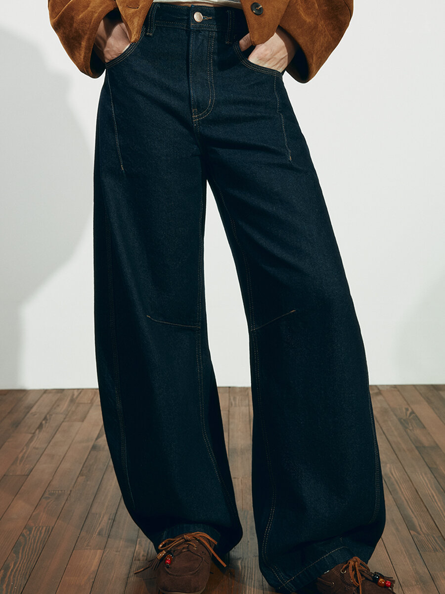 Джинсы широкие mixmatch 