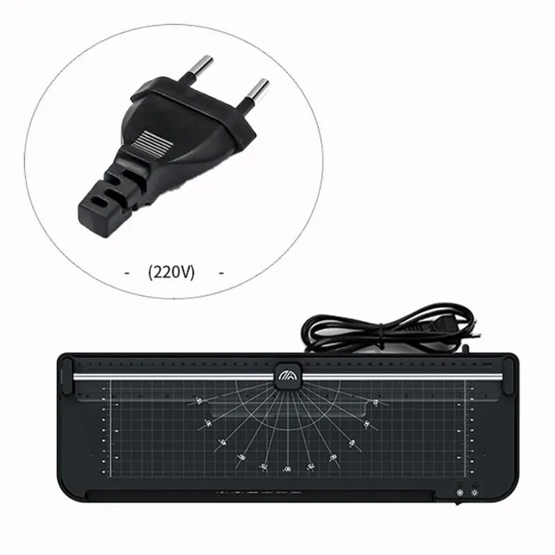 Ламинатор А3, черный, для горячего и холодного ламинирования, максимальная ширина 330 мм