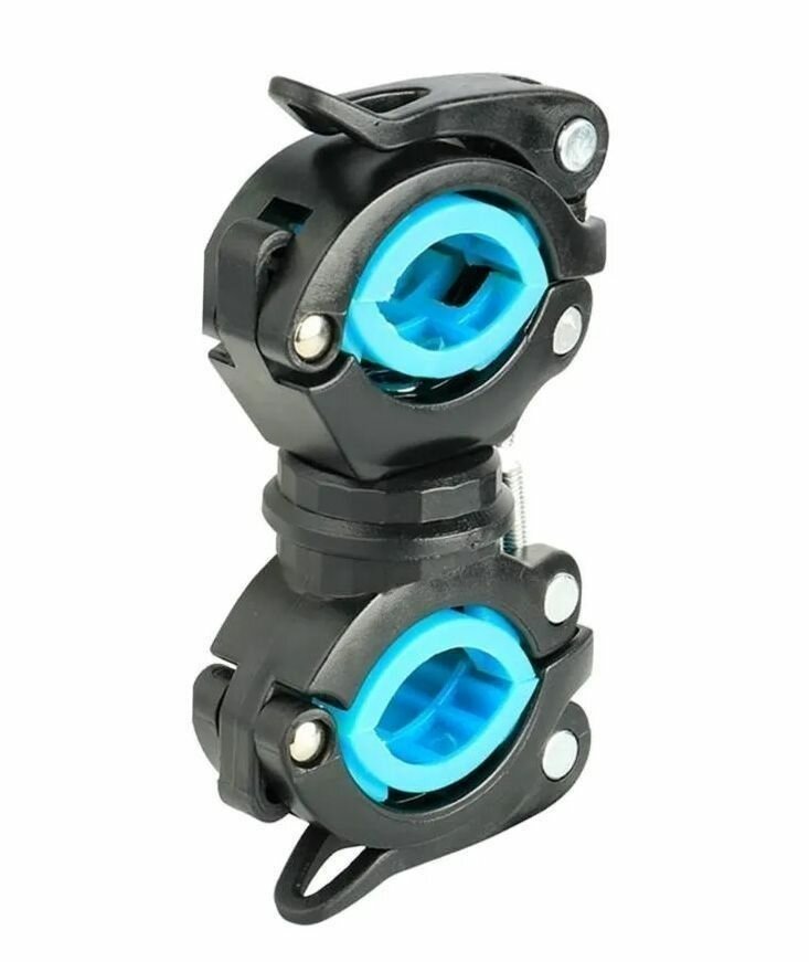 Держатель для фонарика, универсальный держатель велосипедного светодиодного фонаря, вращающийся на 360 зажим-зажим езда велосипеде