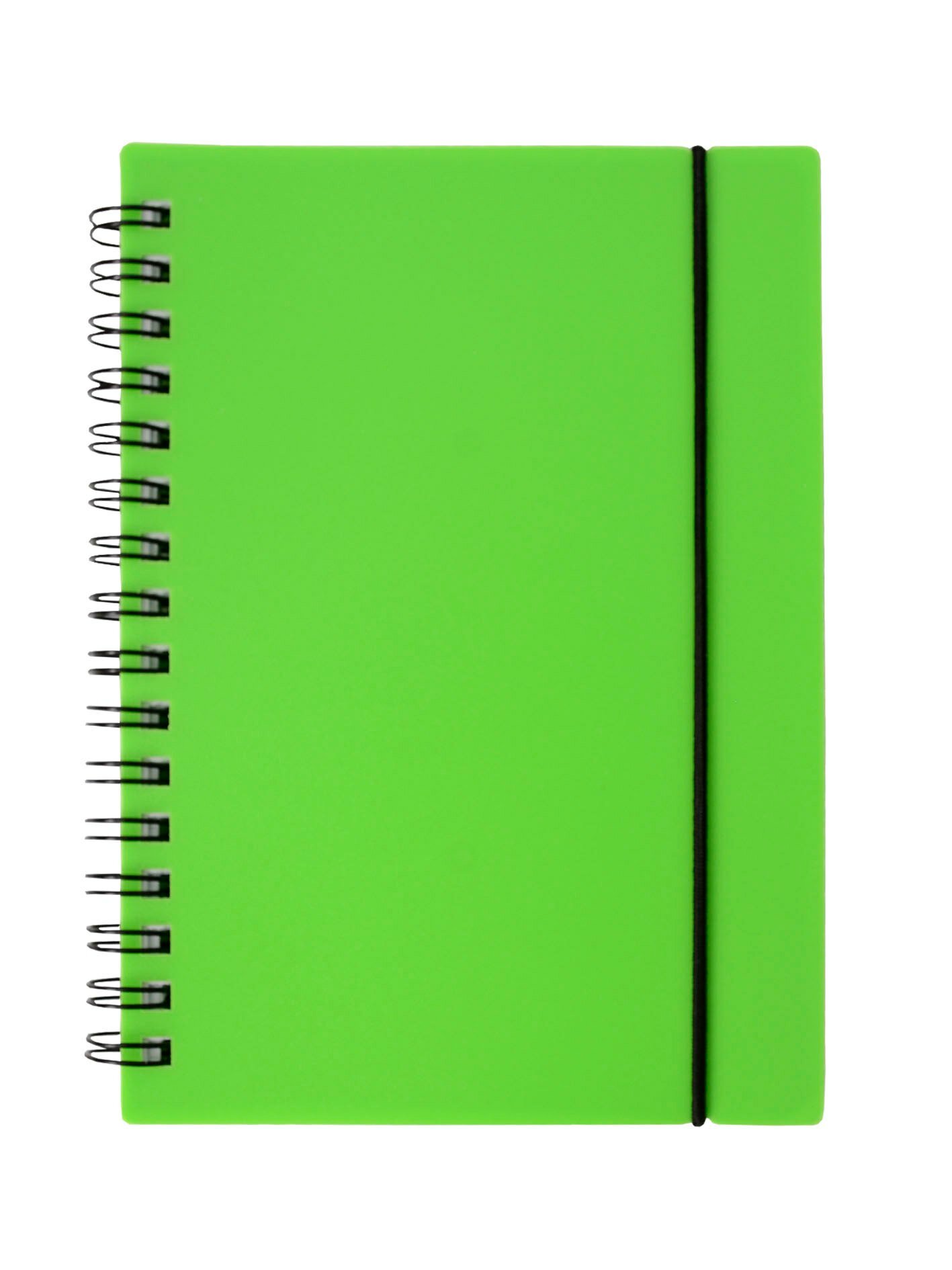 Записная книжка «Favorite Color. Neon Green» А6, 80 листов в клетку, спираль, Listoff