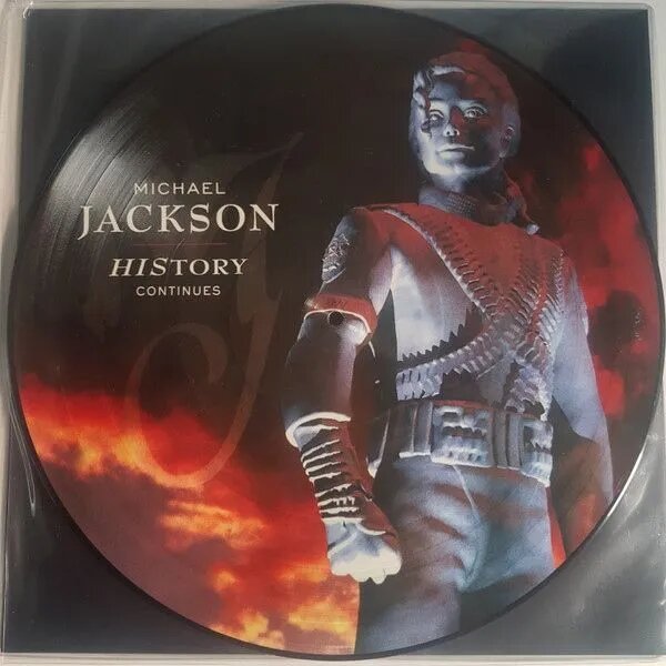 Виниловая пластинка Michael Jackson - HIStory Continues (Picture Disc) (2 LP) Still Sealed — фото 1