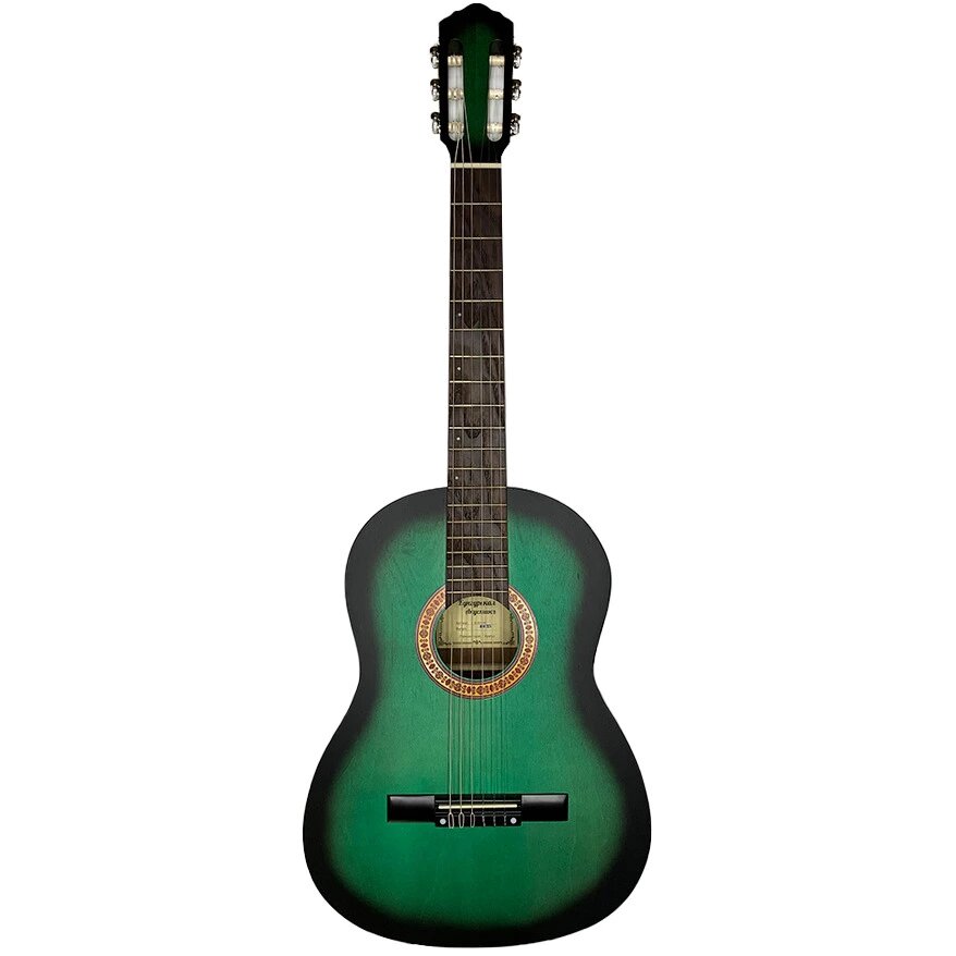 Классическая гитара Кунгурская акустика K-Green