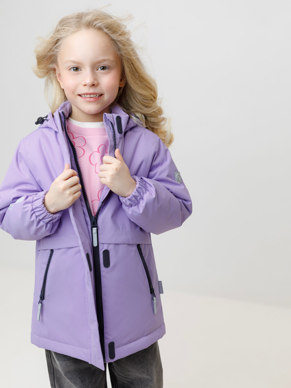 Куртка детская утепленная из мебмраны, демисезон