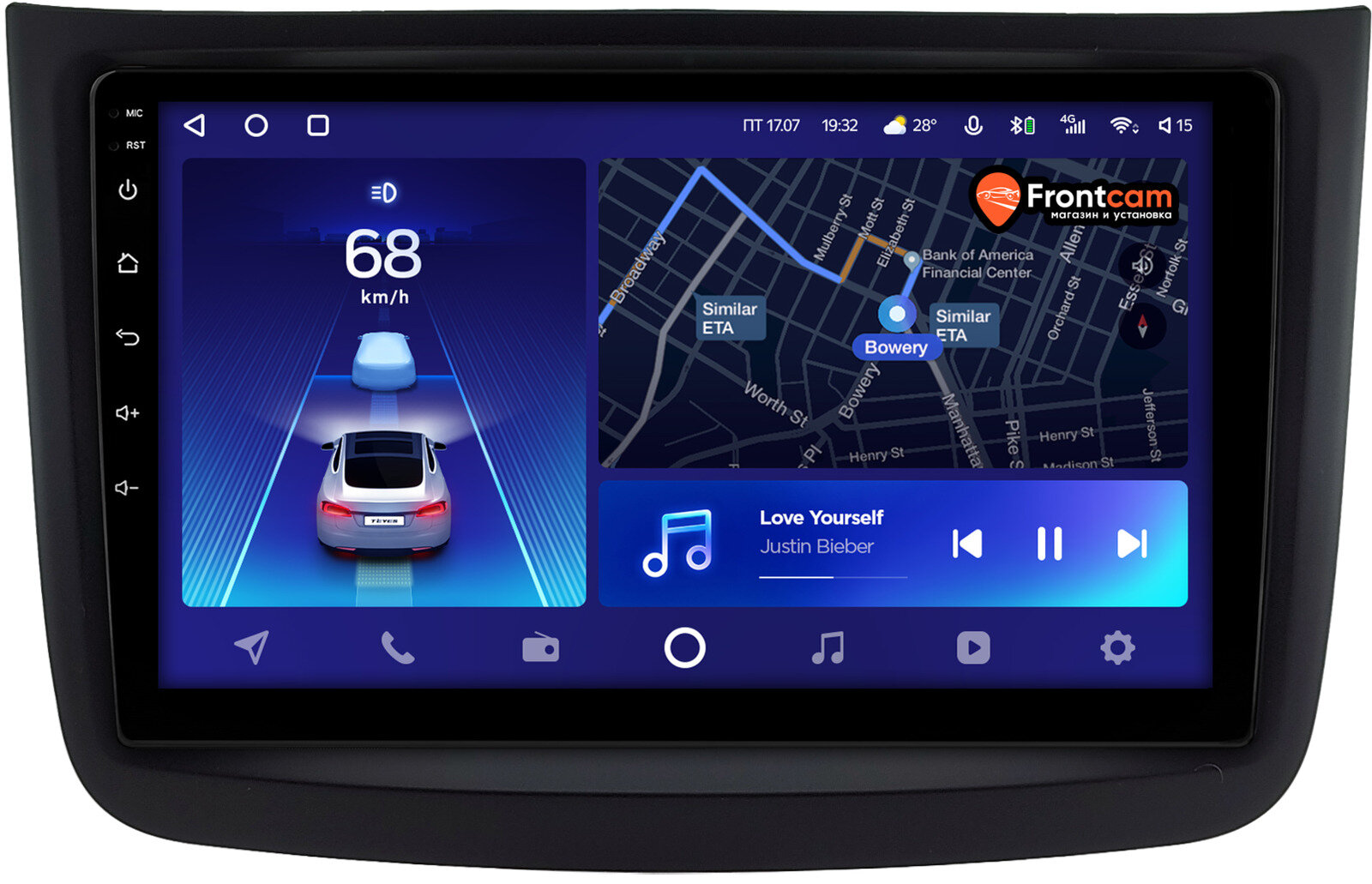 Штатная магнитола Teyes CC2 PLUS 6/128 10" RM-10-0746 Mercedes-Benz Vito 2 (w639) 2006-2014 Android 10 (4G-SIM, DSP, QLed)