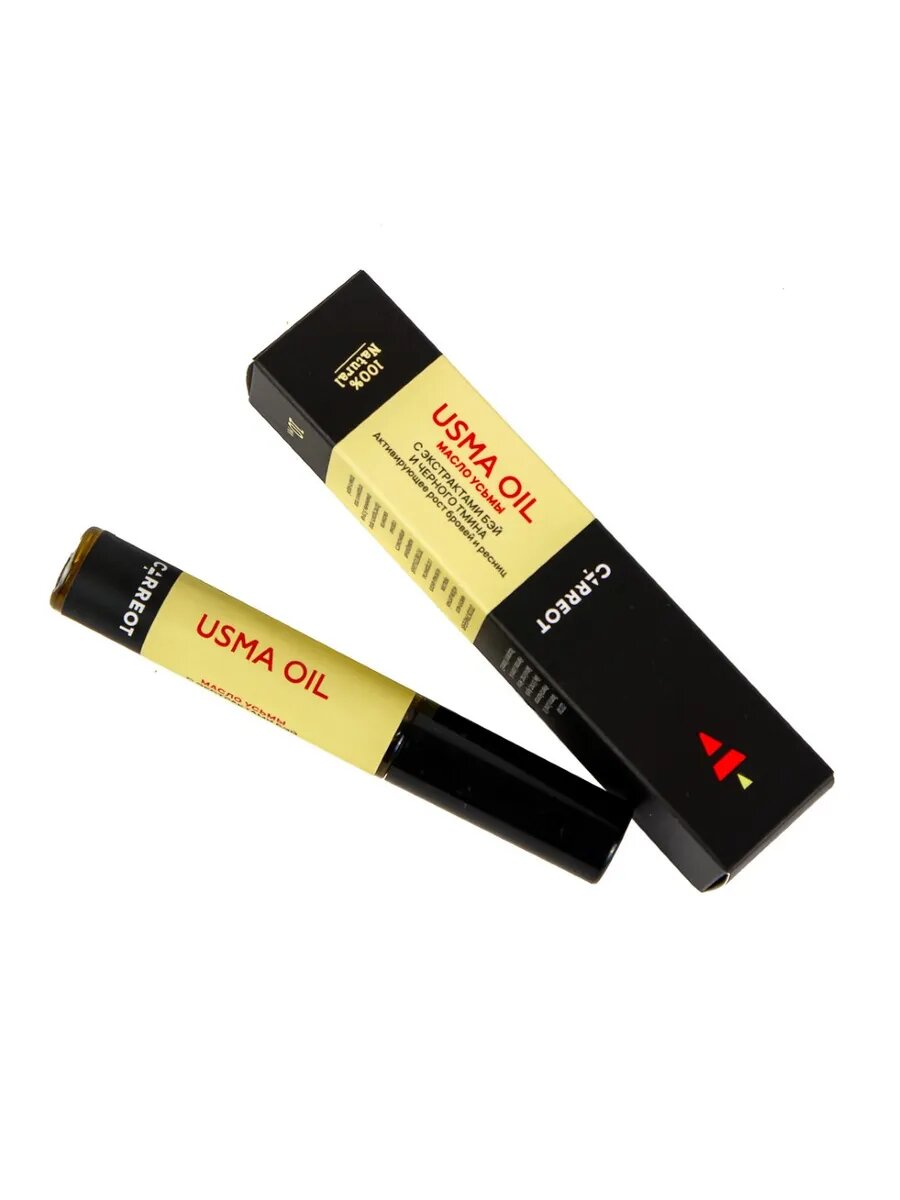 Carreot масло усьмы активирующее рост бровей и ресниц 10 мл