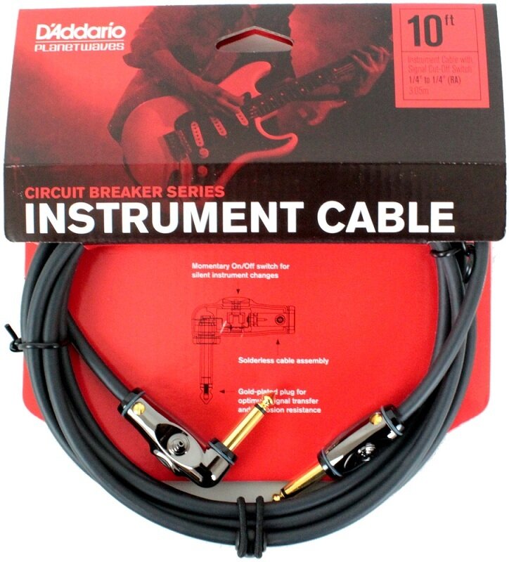 Инструментальный кабель Planet Waves PW-AGRA-10 3 м