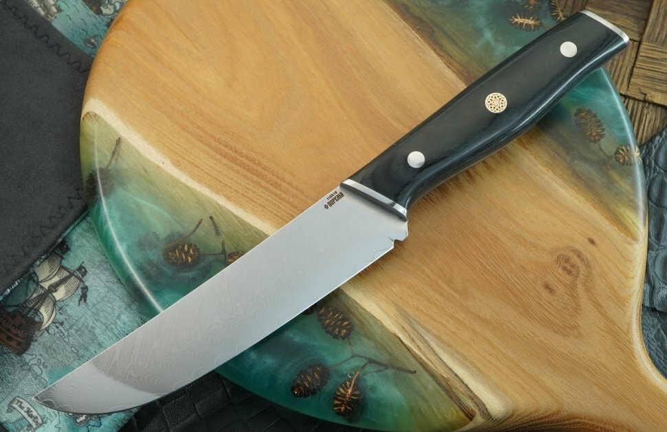 Кухонный нож Борема Кухмейстер Пчак 155 мм, клинок ламинат 110Х18/30Х13