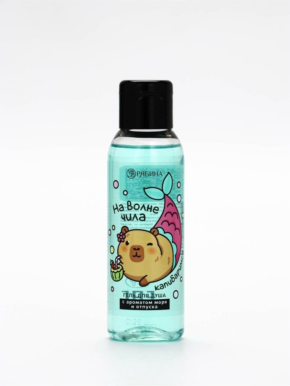 BEAUTY FOX Гель для душа "на волне чила", аромат моря, 100 мл