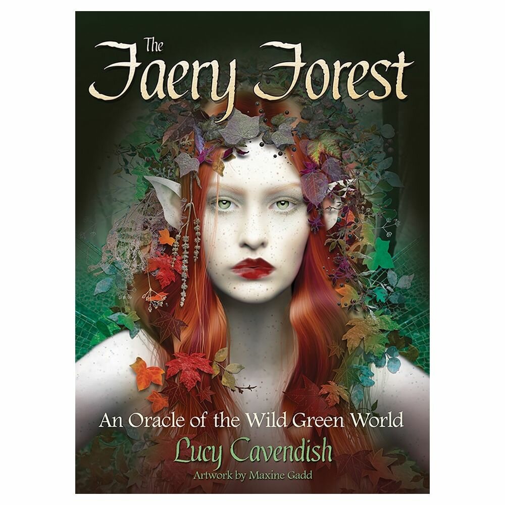 Оракул Blue Angel Publishing THE FAERY FOREST/ "Сказочный лес", картон, 136 стр, 45 карт