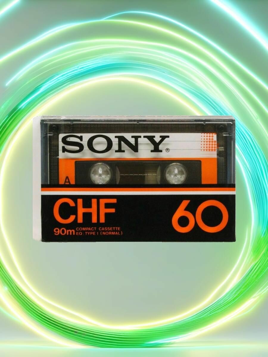 Аудиокассета Sony CHF 60 (1978 г ,1 шт)