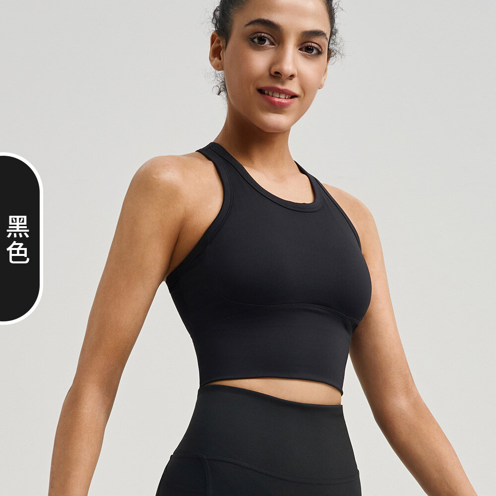 Спортивное нижнее белье, женское, черное, 10 размер, для йоги и фитнеса