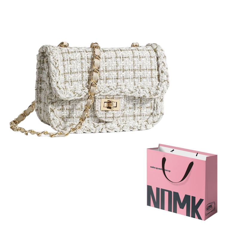Сумка NOMK Regular White Plaid