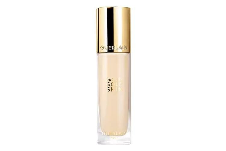 Тональный крем женский GUERLAIN Gold Diamond, оттенок #0W, увлажняющий, корректирующий