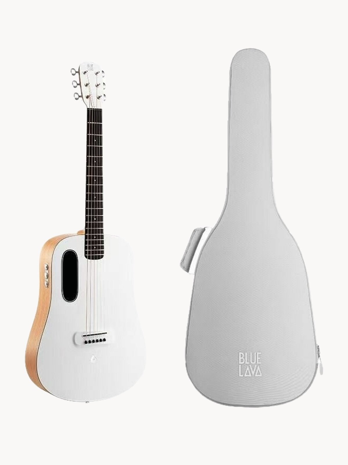 LAVA MUSIC Трансакустическая гитара BLUE LAVA 6-струнная, корпус Махагони 3/4