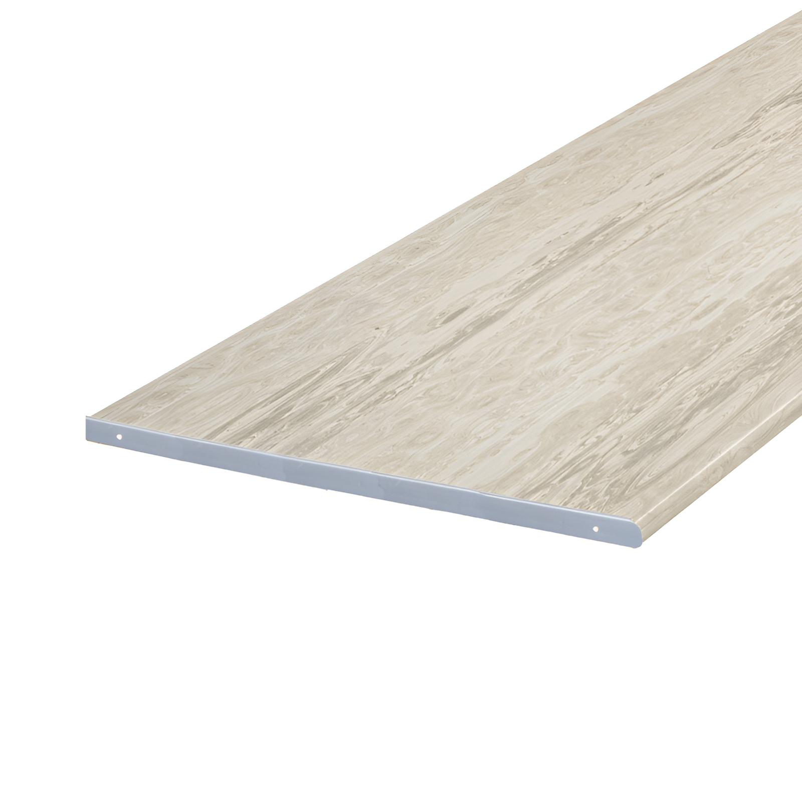 Столешница для кухни Скиф 20х60x3,8см с торцевыми планками. Цвет - Олива жемчужина