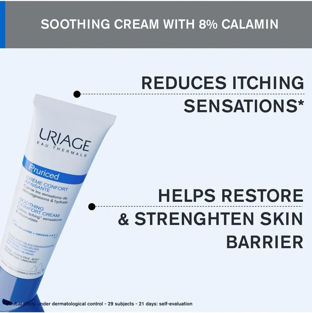 Uriage Pruriced Успокаивающий крем Soothing Comfort Cream, 100 мл