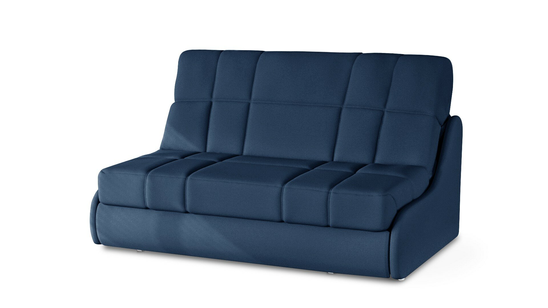 Диван Истван Лайт Velutto 54 NEW 151x105x88 см, синий Велютто, аккордеон GOODFORM