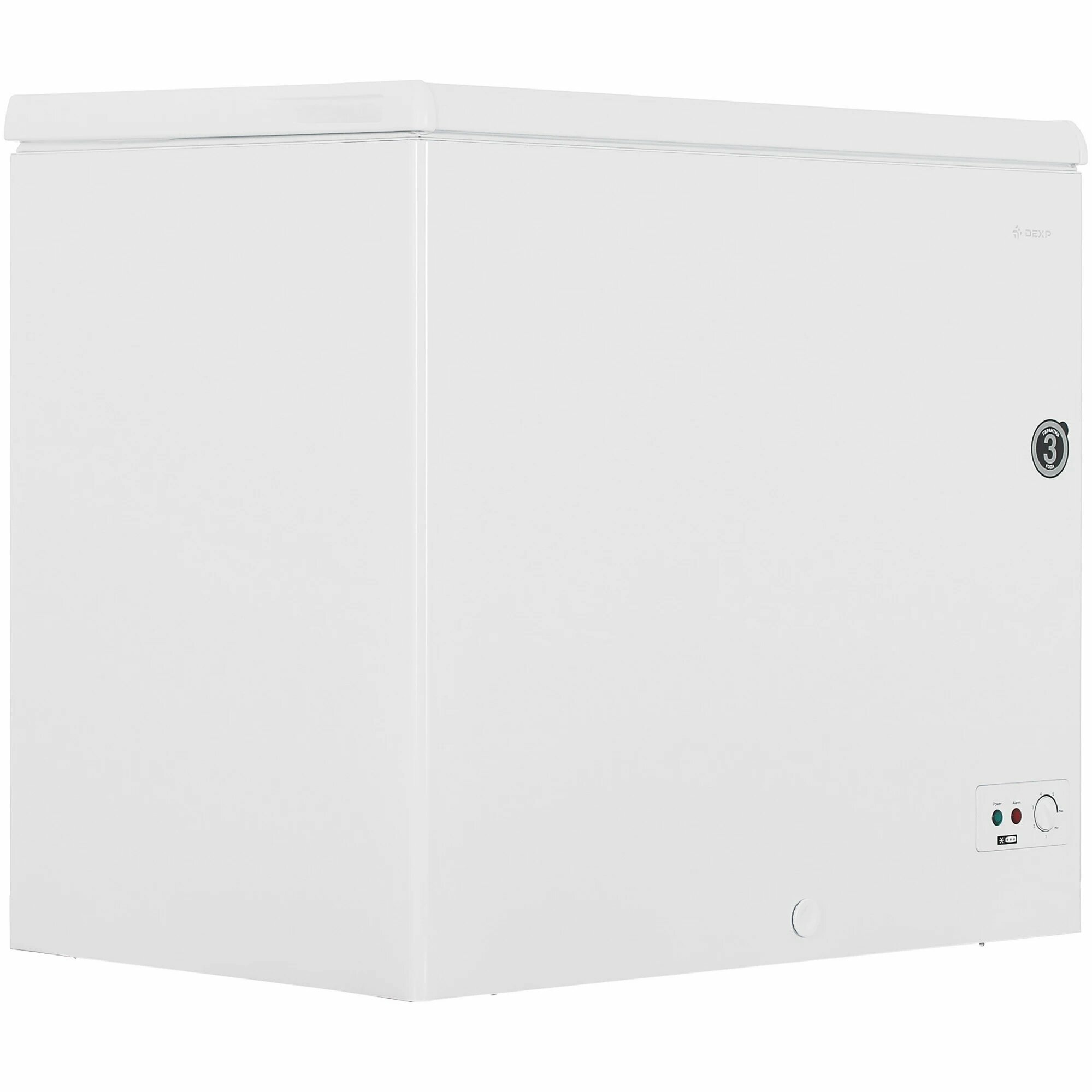 Морозильный ларь DEXP "C2-25AHR", белый, напольное расположение