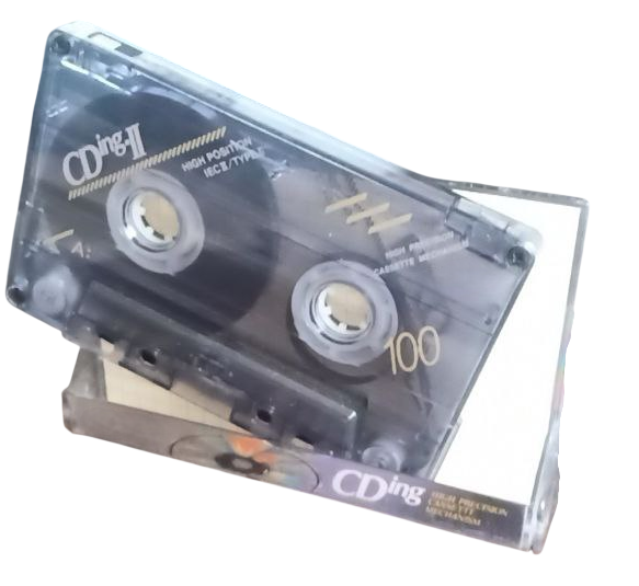 CDing-II 100 1997г High Bias Slim Аудиокассета магнитофонная 100мин. Товар уцененный