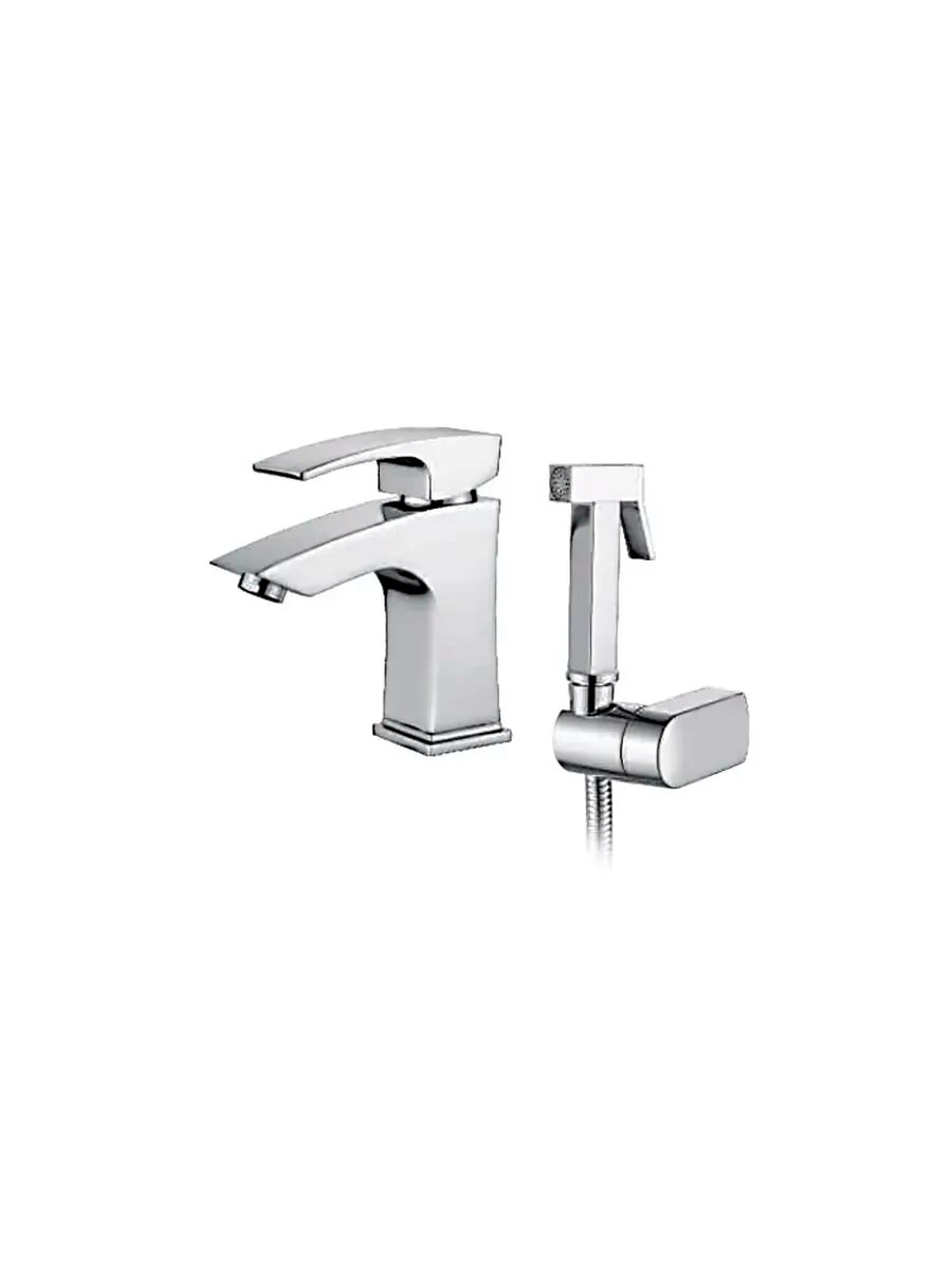 Смеситель для раковины с гигиеническим душем K11214