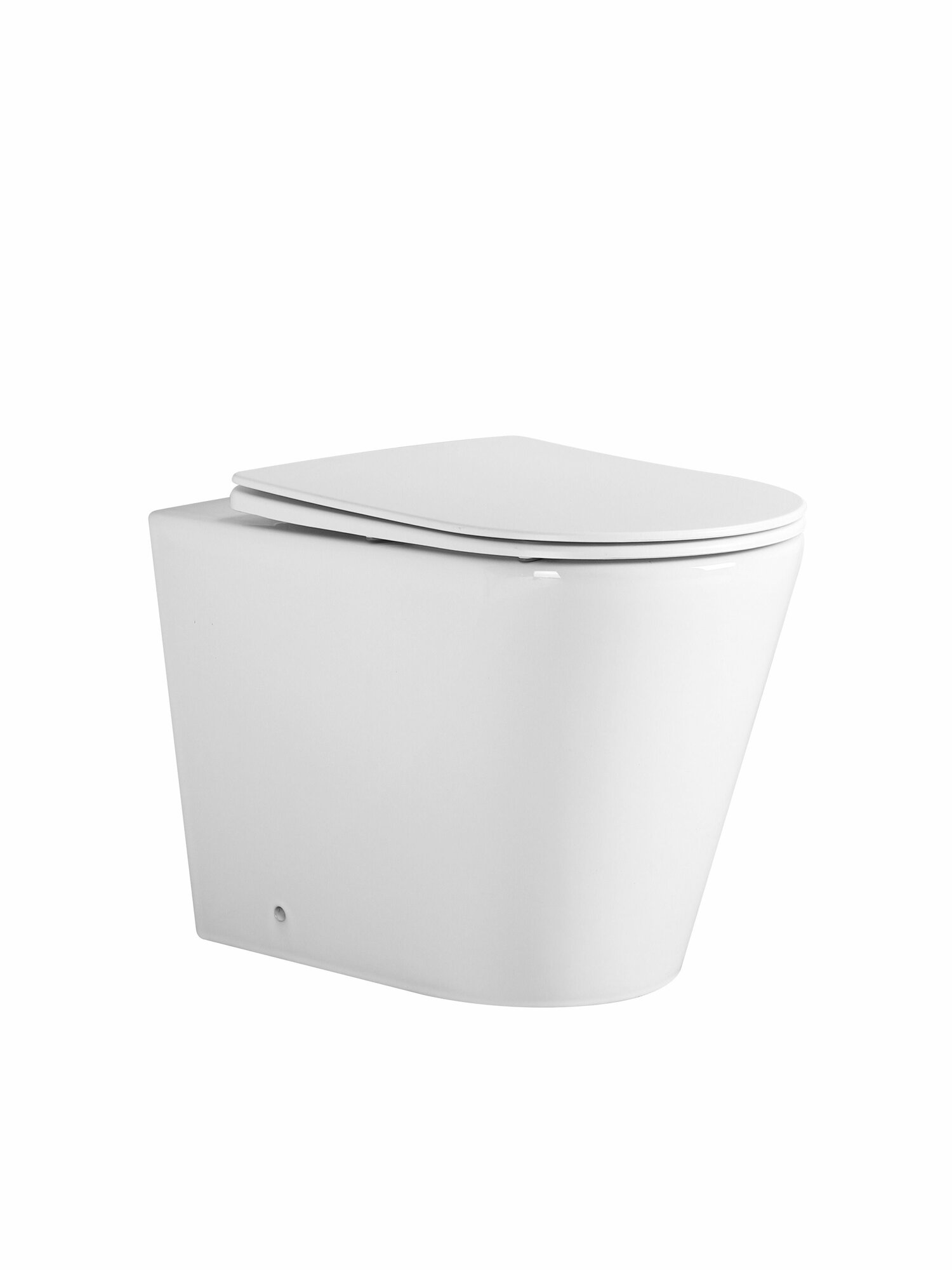 Унитаз JOKI Herba T JK0153033 приставной, безободковый, смыв торнадо, сиденье микролифт