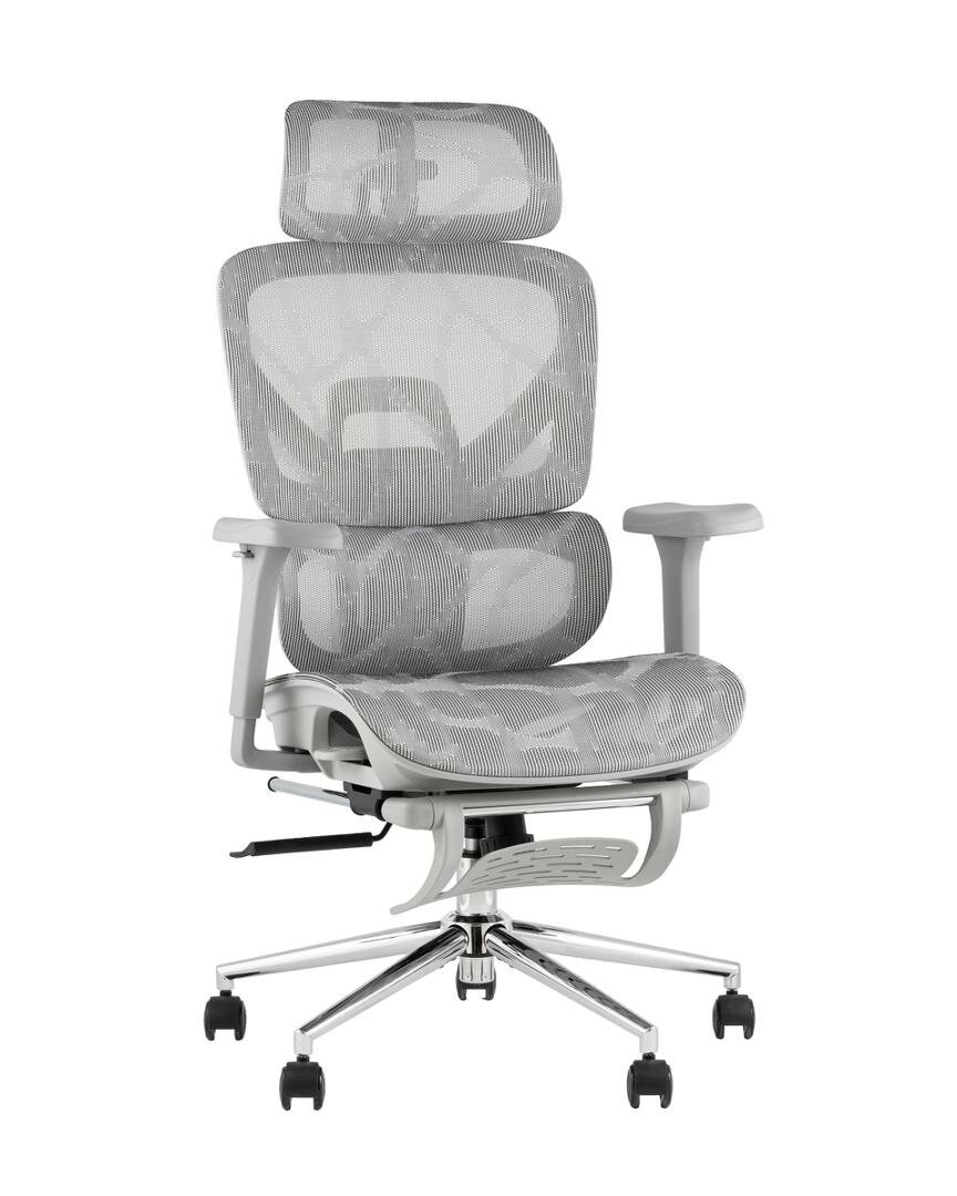 Офисное кресло Stool Group Кресло офисное TopChairs Vertus серая сетка арт. УТ000042054