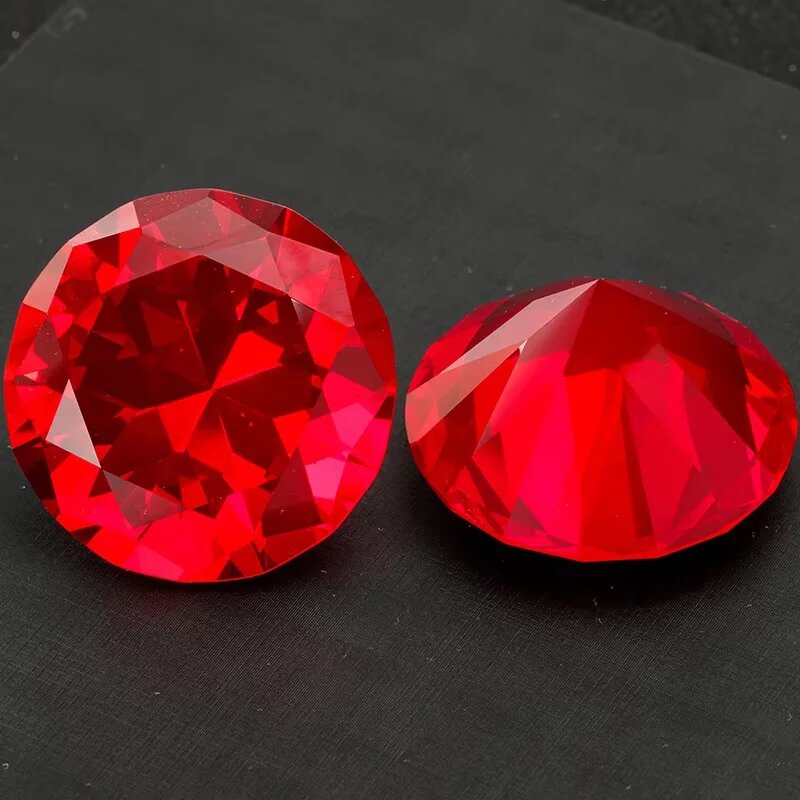 Хрустальная многоцветная пресс-папье 30 мм Red
