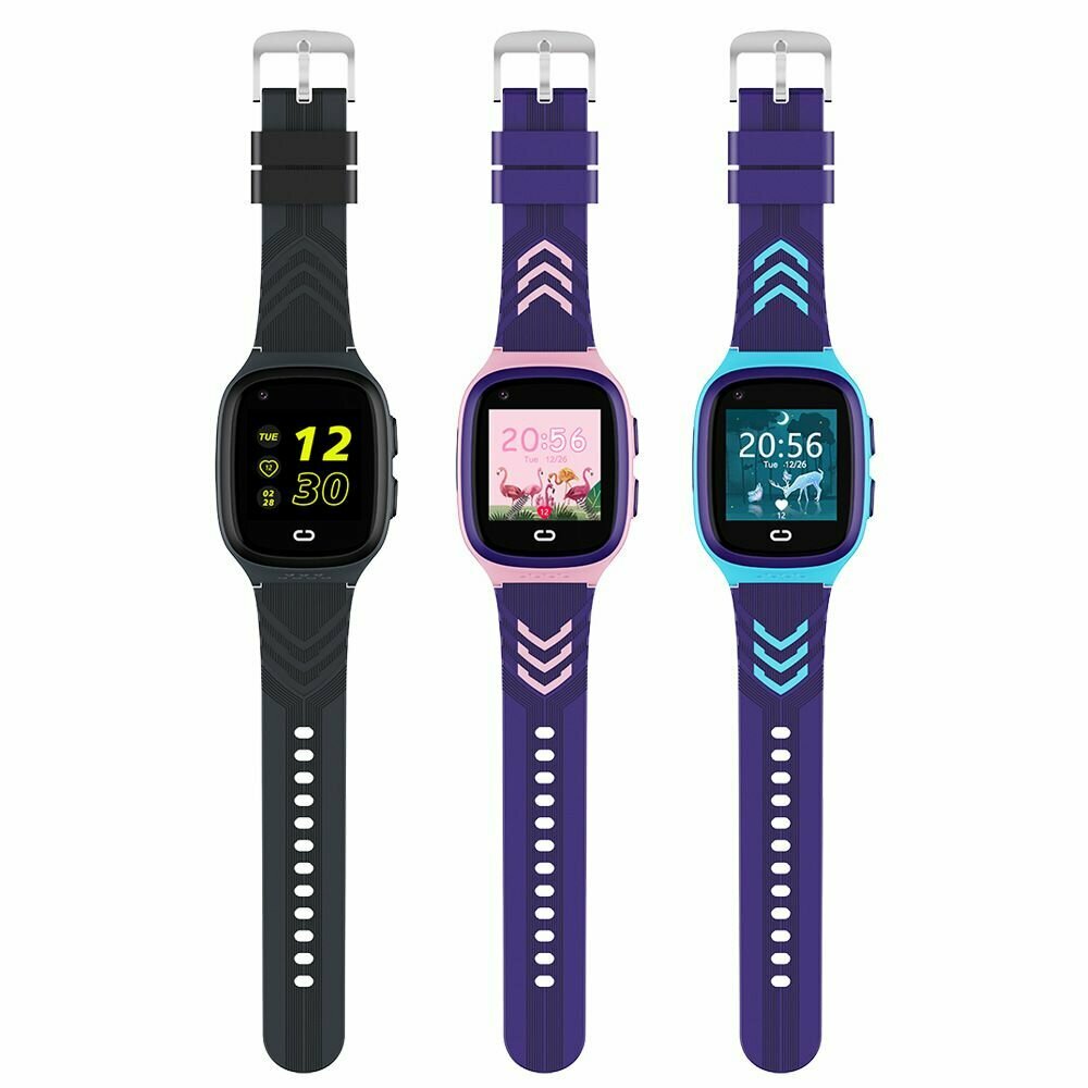 Умные часы Smart Baby Watch Детские умные смарт-часы LT31 4G с Wi-Fi и GPS, 38mm, черный
