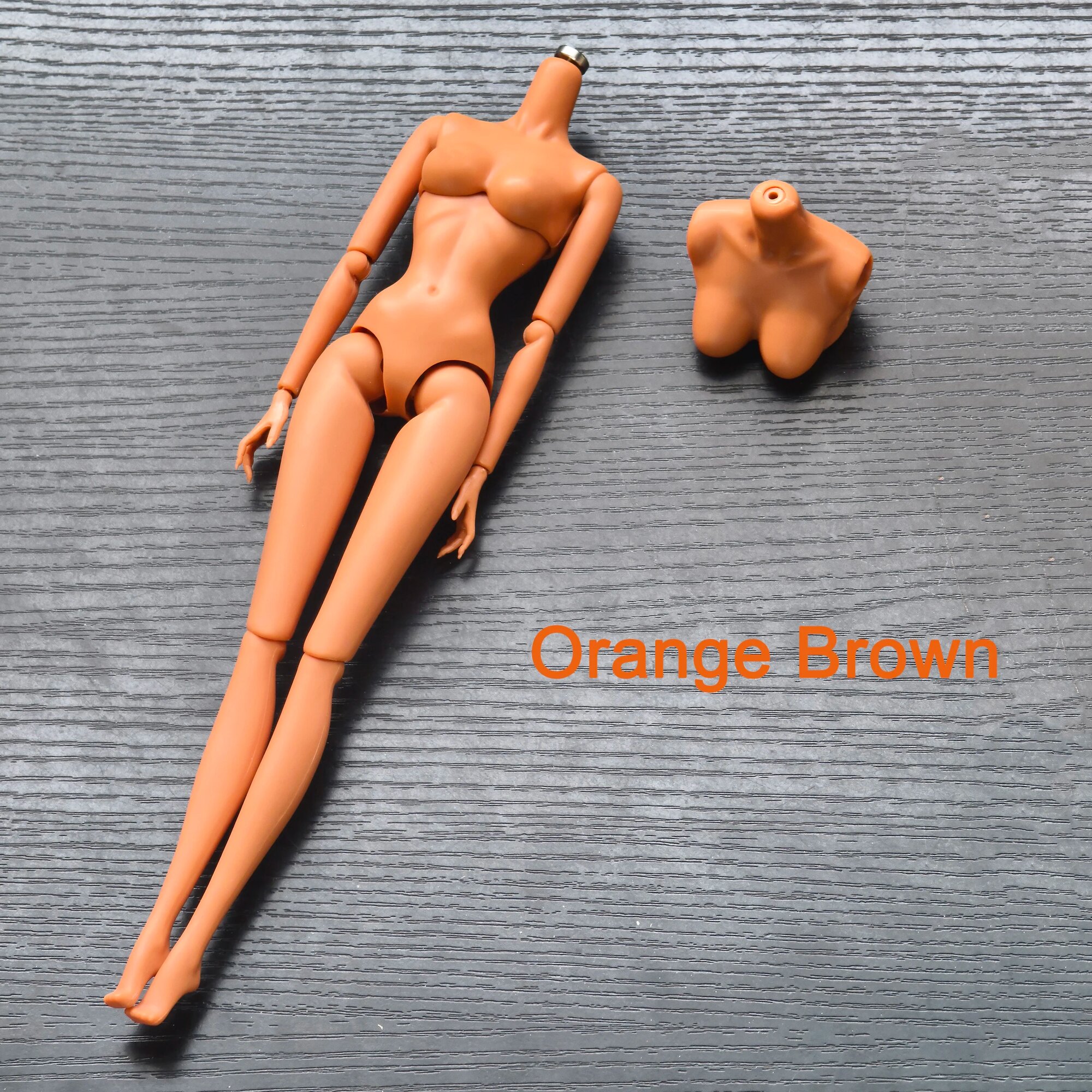 Кукольное тело Kokling Luly 1/6, Orange Brown