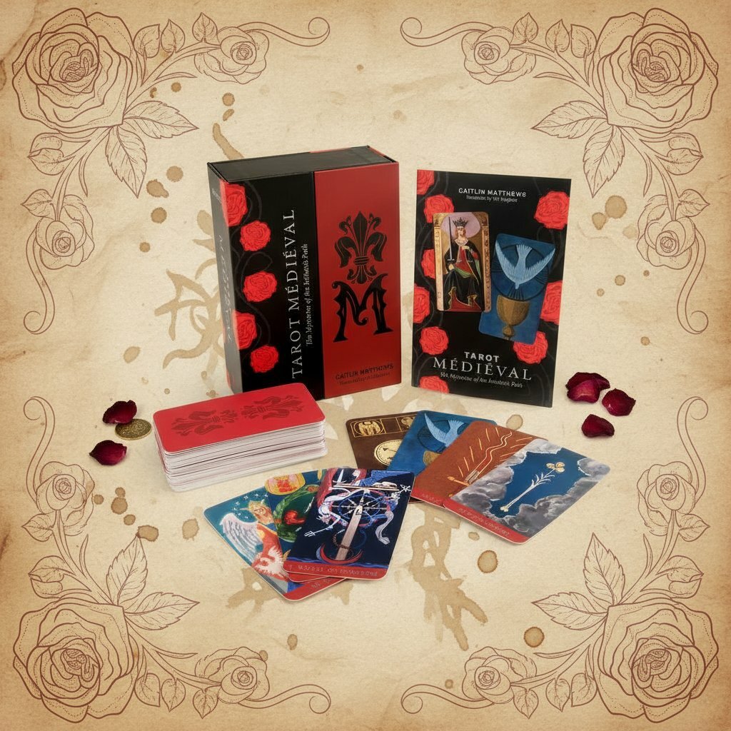 Карты Таро "Tarot Medieval Cards" Schiffer Publishing / Средневековые карты таро 63704 Schiffer Publishing