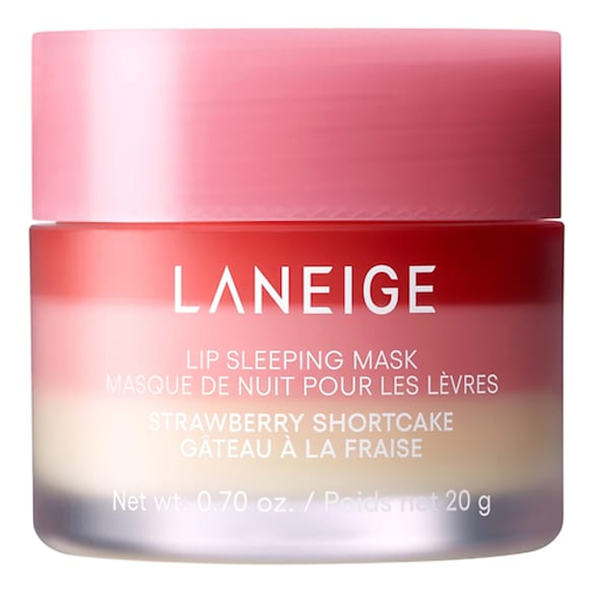 LANAIGE Ночная маска для губ Lip Sleeping Mask Strawberry Shortcake 20 г
