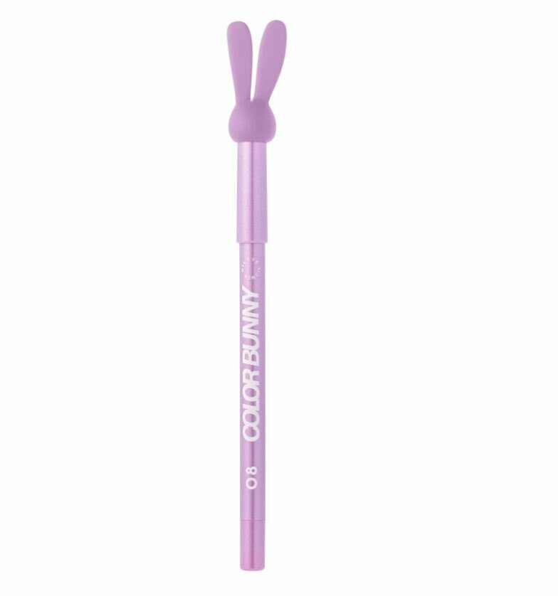 Карандаш Love Generation для глаз гелевый Gel Eye Pencil Color Bunny, тон 08 фиолетовый металлик, 1,3 г