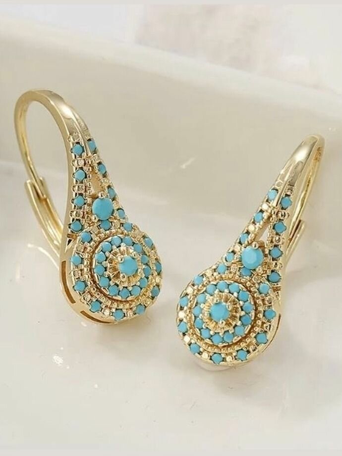 Серьги, металл