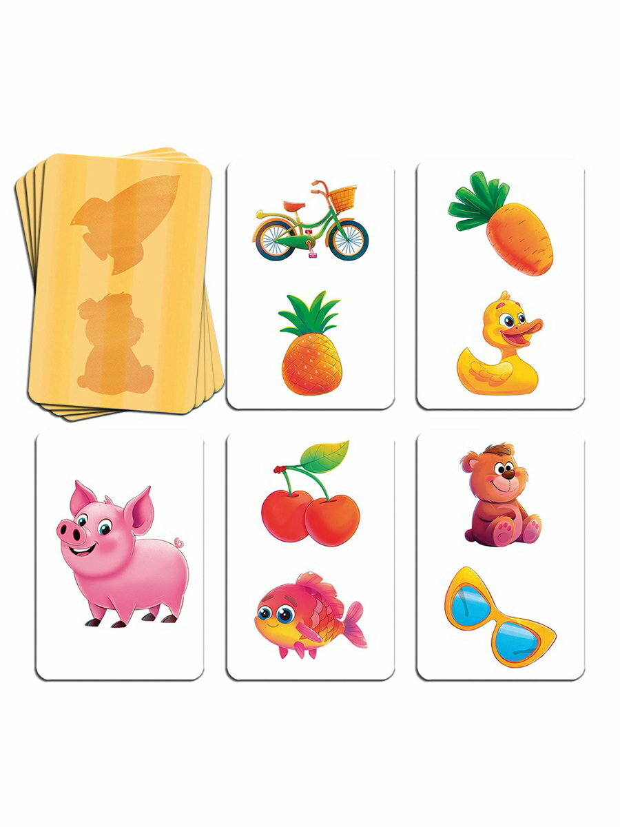 Развивающая игра на скорость "Поймай свинку!", 70 карт, 5+, развитие навыков: мышление