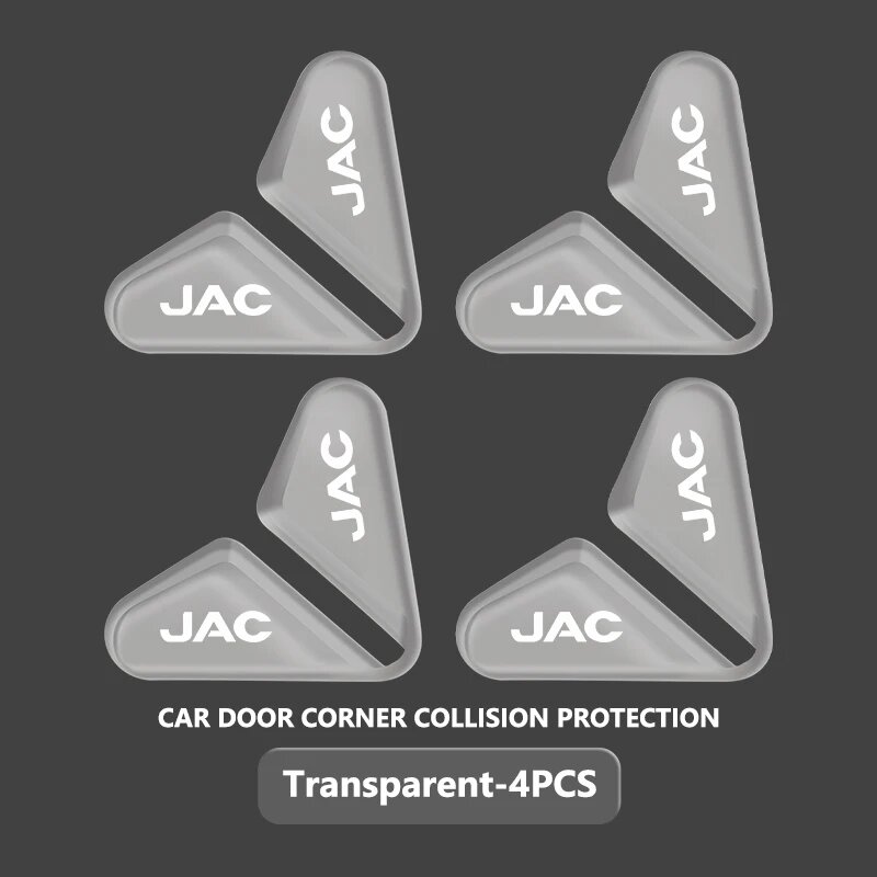 Для JAC боковая кромка двери автомобиля, защита от столкновений, наклейка на бампер, аксессуары RF8 M3 M4 X8 Plus A5 E10X QX T6 T8 Pro T9