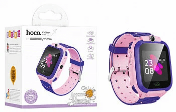 Смарт-часы детские Hoco Y105A Watch розовый