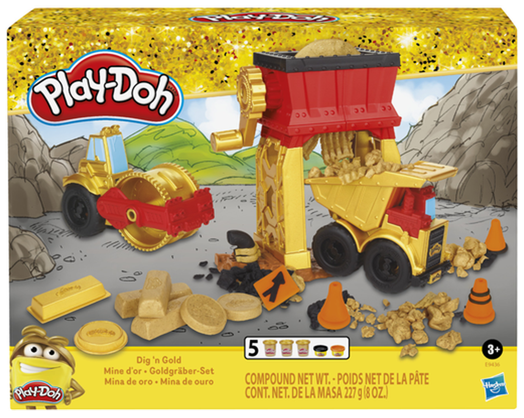Игровой набор с пластилином Hasbro Play-Doh E9436 Золотооискатель