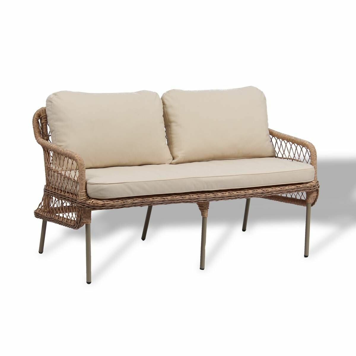 Диван Пуччини от Malacca в цвете индийское дерево