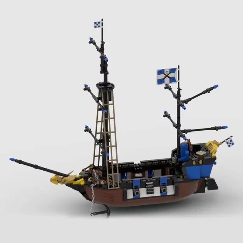 Конструктор MOC-6274 Пиратский корабль