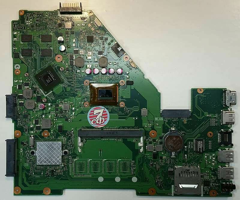 Материнская плата ноутбука Asus X550CC i5-3317U 0 Gb