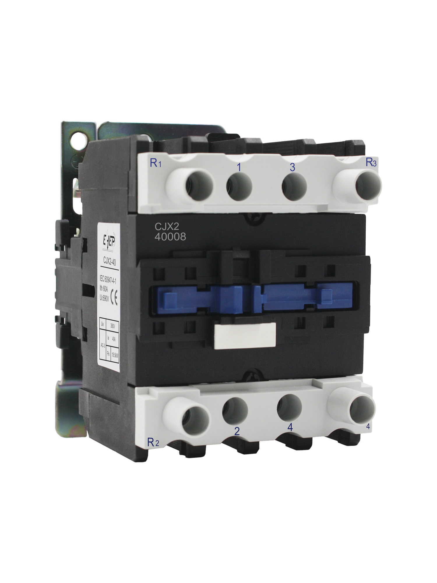 Контактор ENER-R CJX2-40008 4P 40A 2NO+2NC (Катушка 220V 50/60 Hz)
