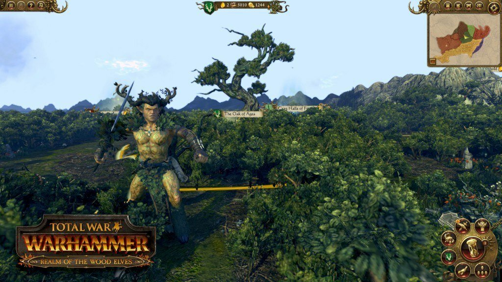 Total War: Warhammer - Realm of The Wood Elves DLC PC Steam Ключ