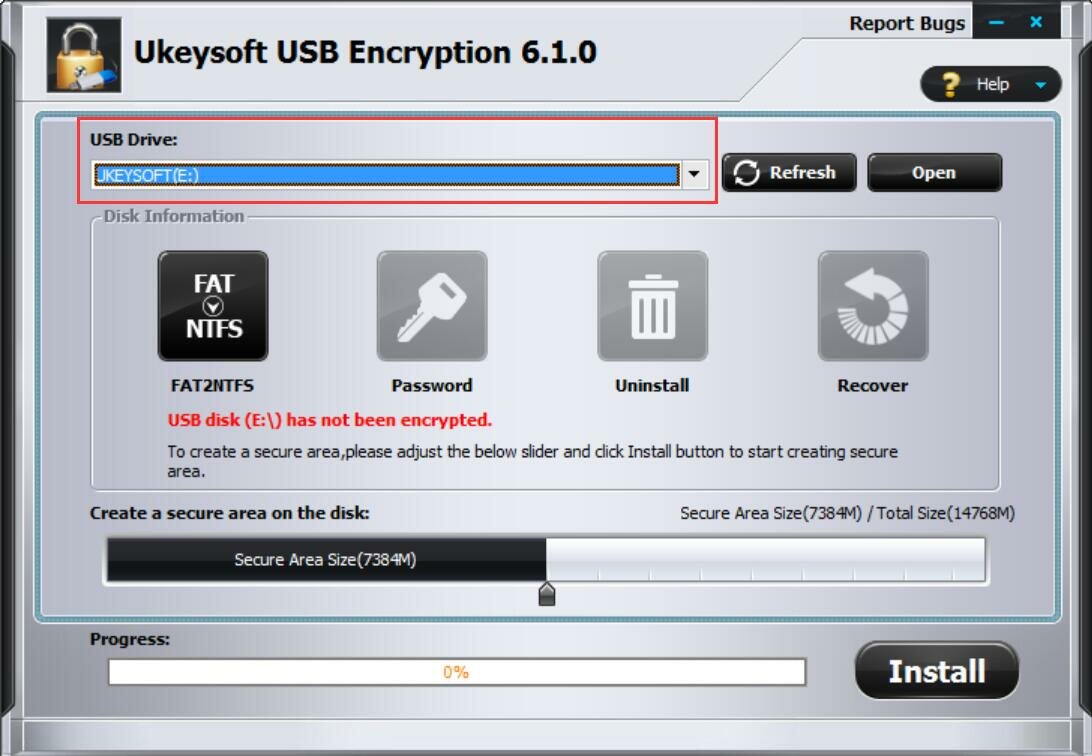 UkeySoft USB Encryption PC Ключ • Цифровой ключ • регион Весь мир